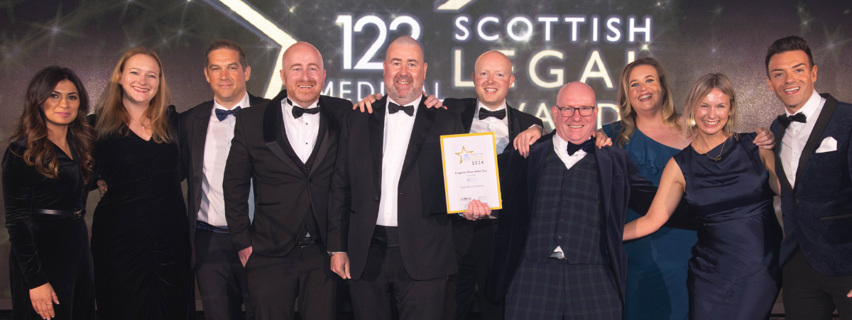 Digby Brown wins Litigation Team of the Year prize at Scottish Legal ...